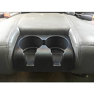 Red Hound Auto Compatible with Chevrolet GMC Colorado Canyon 2004-2012 Bench Seat Black Cup Drink Holder Drink Beverage Replaces