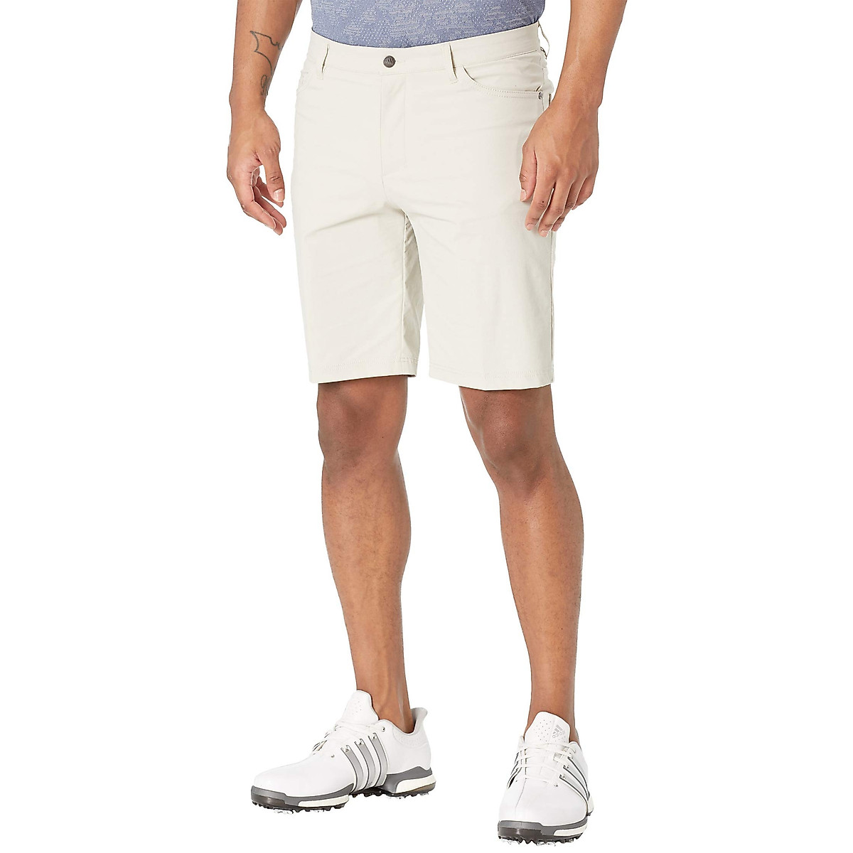 adidas Golf Men's Go-to 5-Pocket Primegreen Golf Short, Brown, 42"