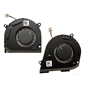 Fan for HP Envy X360 15-DS 15-DR 15M-DR 15M-DS CPU Gpu Cooling Fan Set L53542-001 L53541-001