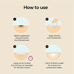 Hanhoo Dark Spot Brightening Patch | Microneedle Patch | Hydrocolloid Patches with Niacinamide and Hyaluronic Acid | Fades Dark Spots and Hyperpigmentation | Cruelty-free & Vegan | 6 Patch Count