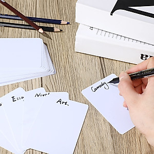 240 Pieces Trading Card Dividers Frosted Style Brand White Sports Card Dividers Trading Card Page Dividers Standard Size Card Dividers for Games Card and Sports Cards, 2.7 x 3.8 Inch