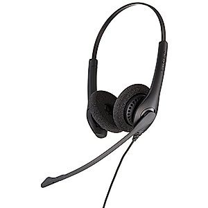 Jabra Biz 1500 Duo - Professional UC Call Center Wired Headset
