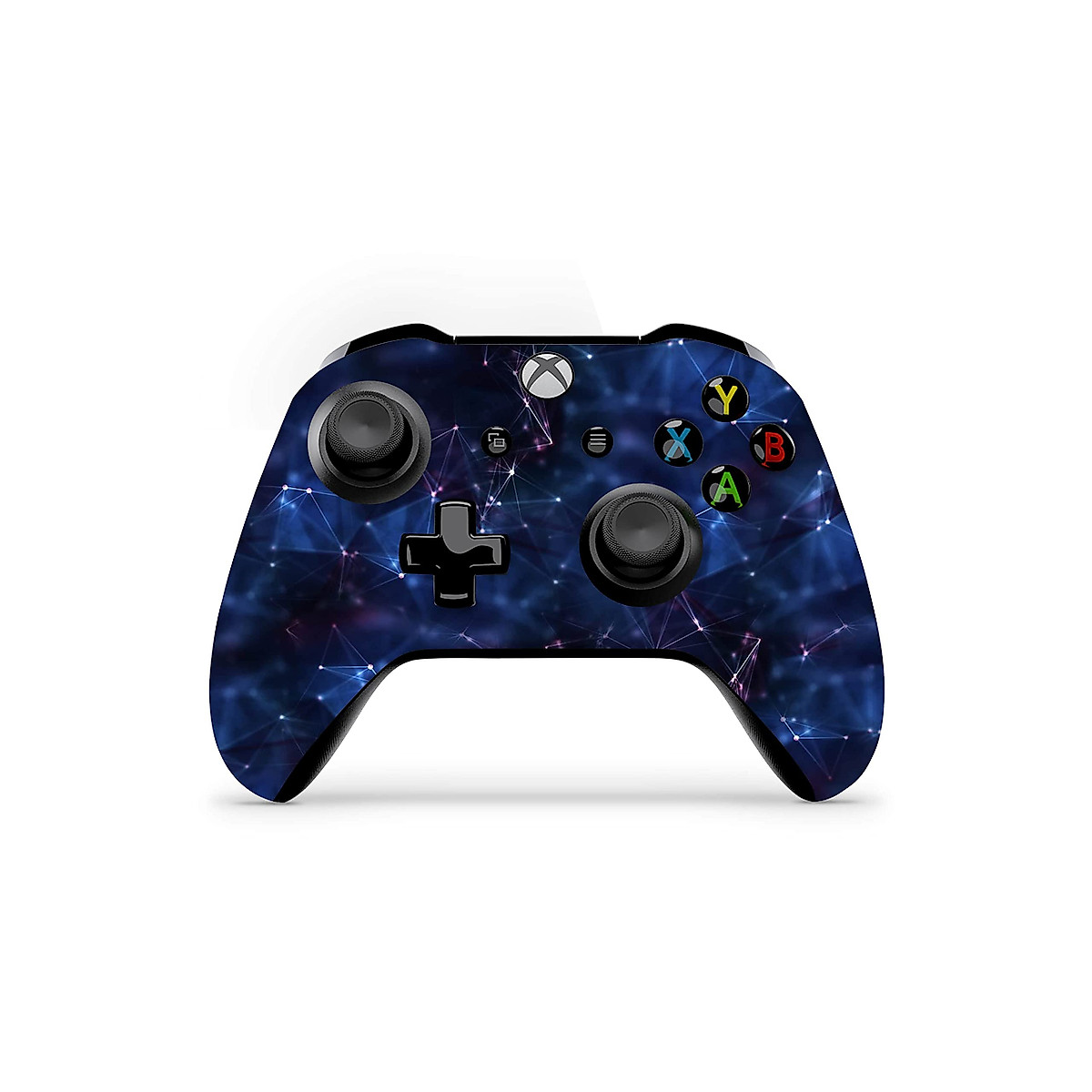 ZOOMHITSKINS Controller Skin Compatible with X1 S and X1 X, Vinyl Sticker Technology, Blue Black Universe Stars, Durable, 1 Skin, Made in The USA