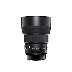 Sigma 85mm F1.4 DG DN Sony E (322965), Black