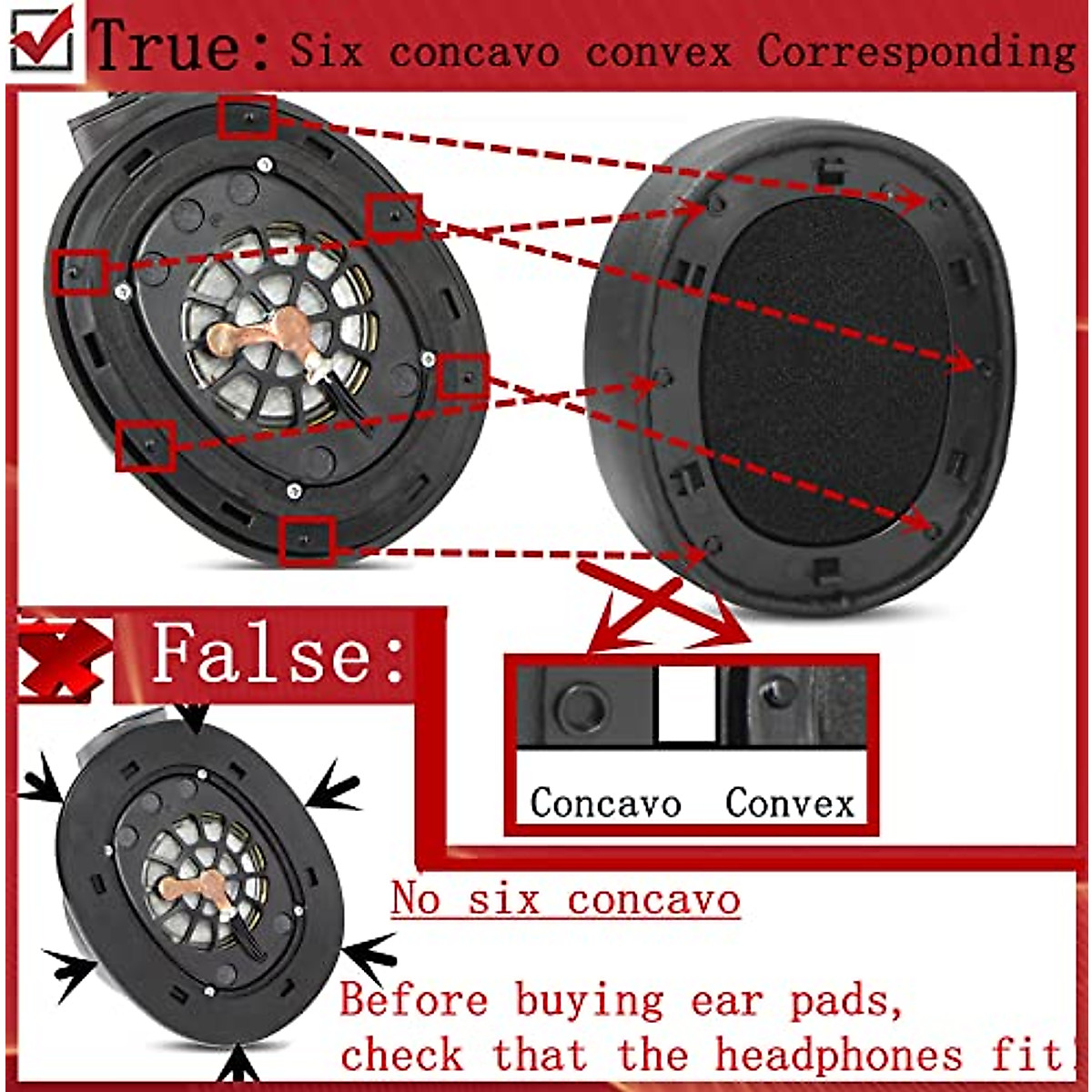 YunYiYi Everest Elite 750nc Earpads Replacement Compatible with JBL Everest Elite 750NC Noise Cancelling Headphones Protein Leather Memory Foam