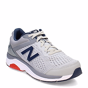 New Balance Men's 847 V4 Walking Shoe, Silver Mink/Gunmetal, 10 Wide