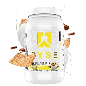 Ryse Loaded Protein Powder | 25g Whey Protein Isolate & Concentrate | with Prebiotic Fiber & MCTs | Low Carbs & Low Sugar | 27 Servings (Cinnamon Toast)