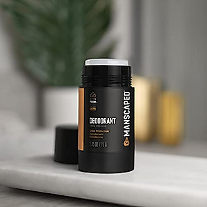 MANSCAPED® UltraPremium Deodorant, Aluminum-Free Clear Formula, Soft and Comfortable with Cologne-Quality Fragrance for Under Arm Odor Protection, 2.65 oz Stick (2 Pack)