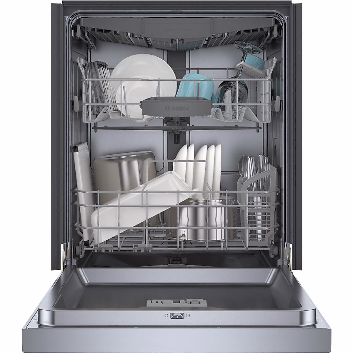 Bosch SHE53C85N 24 Inch Smart Built-In Dishwasher, stainless steel