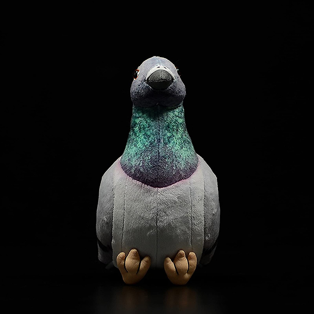 Grey Pigeon Plush Toy - Simulation Rock Columba Rupestris Stuffed Animal, Cute Rock Pigeon Plush Toy as Gift for Your Friends