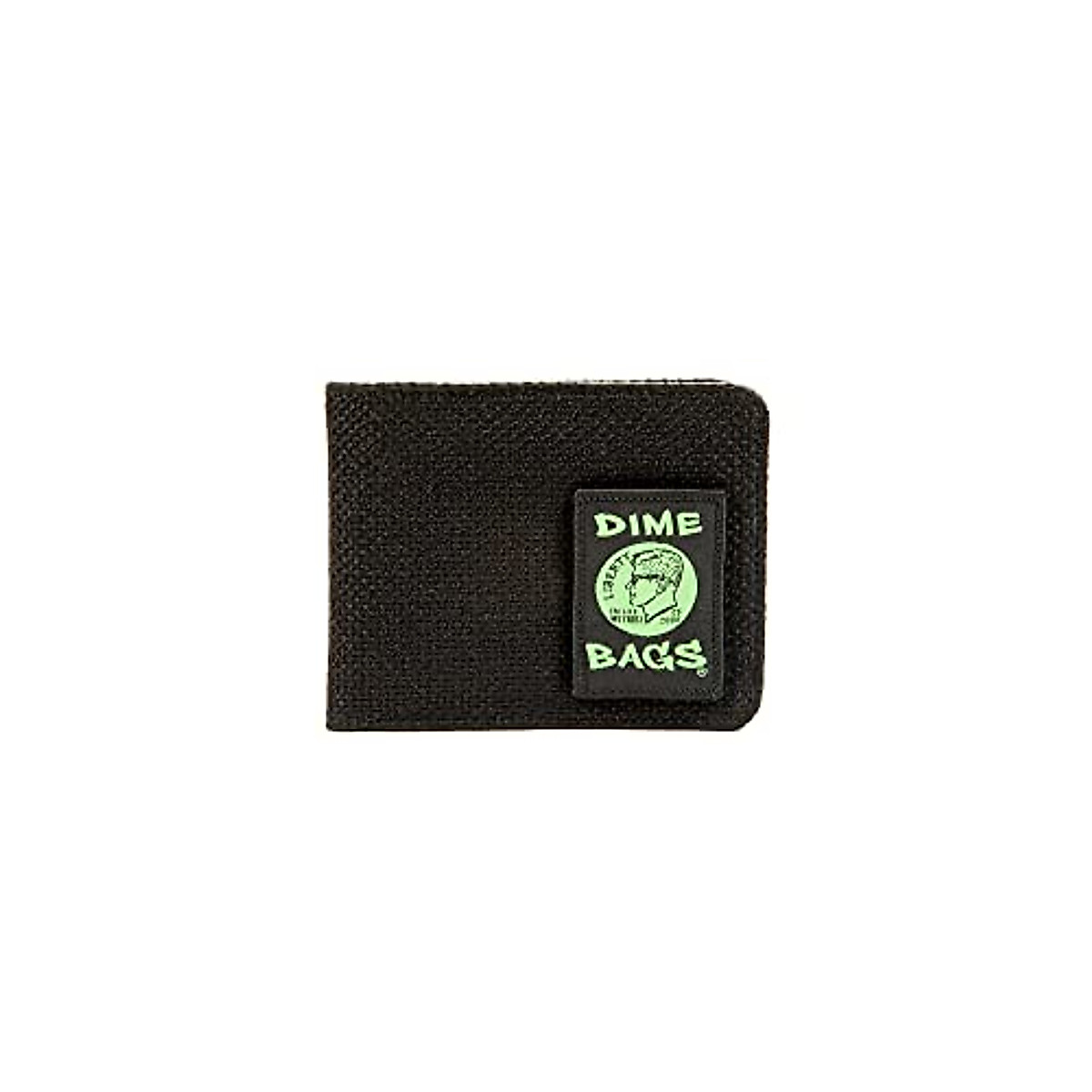DIME BAGS Bi-Fold Hempster Wallet - Classic, Slim Bifold Design with RFID Protection (Black)