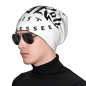 Kingscom Jelly Singer Roll Knit Hat Beanie Cap Fashion Knitted Hat for Men and Women Black