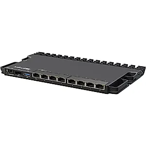 MikroTik RouterBORD 5009UG+S+ with Marvell Armada ARMv8 CPU, 876538 (Marvell Armada ARMv8 CPU (4-cores, 1.4GHz per core), 1GB of DDR4 RAM, 1GB RB5009UG+S+in, Ethernet WAN,)