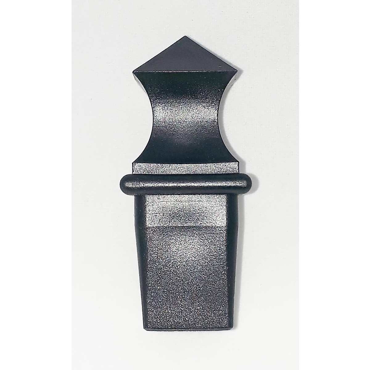 Retrospec Creations 25 Each Black1/2 OR 1-Inch Pyramid Top Fence Spire 1-32