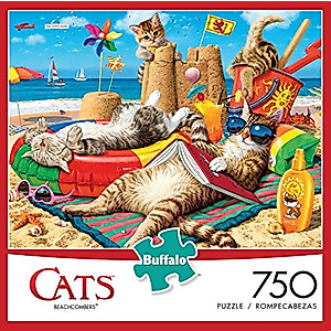 Buffalo Games - Beachcombers - 750 Piece Jigsaw Puzzle Multicolor, 24"L X 18"W