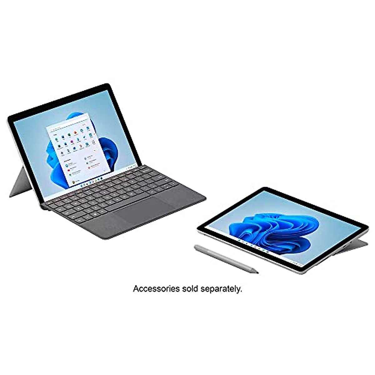 Microsoft Surface Go 3 - 10.5" Touchscreen - Intel® Pentium® Gold - 4GB Memory - 64GB eMMC - Device Only - Platinum (Latest Model)