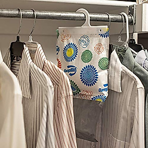 DampRid FG80 Hanging Moisture Absorber Fresh Scent, 6 Count