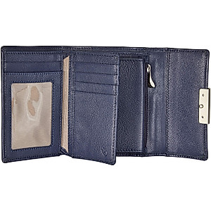 Mandarina Duck Women's Hera 3.0 Wallet, Dress Blue, 10x21x28.5 cm (B x H x T)
