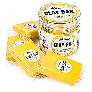 Car Clay Bar 4 Pack 400g, Premium Grade Clay Bars Detailing Magic Clay Bar Cleaner Auto Wash Bars with Washing and Adsorption Capacity for Car Wash Car Detailing Clean,RV, Bus,Glass Cleaning (4 Pack)