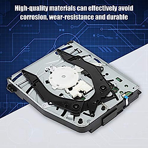 Tgoon CD Drive Replacement, Single Eye Replace The DVD Drive Anti- Plug and Play Game Console Replacement Enclosure for Game Console for Game Lovers