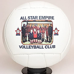 Mini Size 6" Volleyball with Base