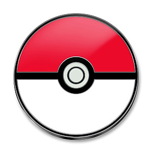 Controller Gear Pokemon Poke Ball Phone & Tech Badge - Android