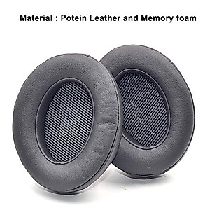Defean Replacement Ear Pads V700 Earpad Potein Leather and Memory Foam Compatible with JBL V700BT (Everest 700) Headphone (JBL V700BT, Dark Gray)