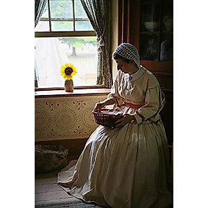 Laelfe 6PCS Artificial Sunflower Flowers Long Stem Silk Fake Sunflowers Decoration for Outdoor Home Wedding Birthday Party Single Bulk Yellow Decor(Dark Center)