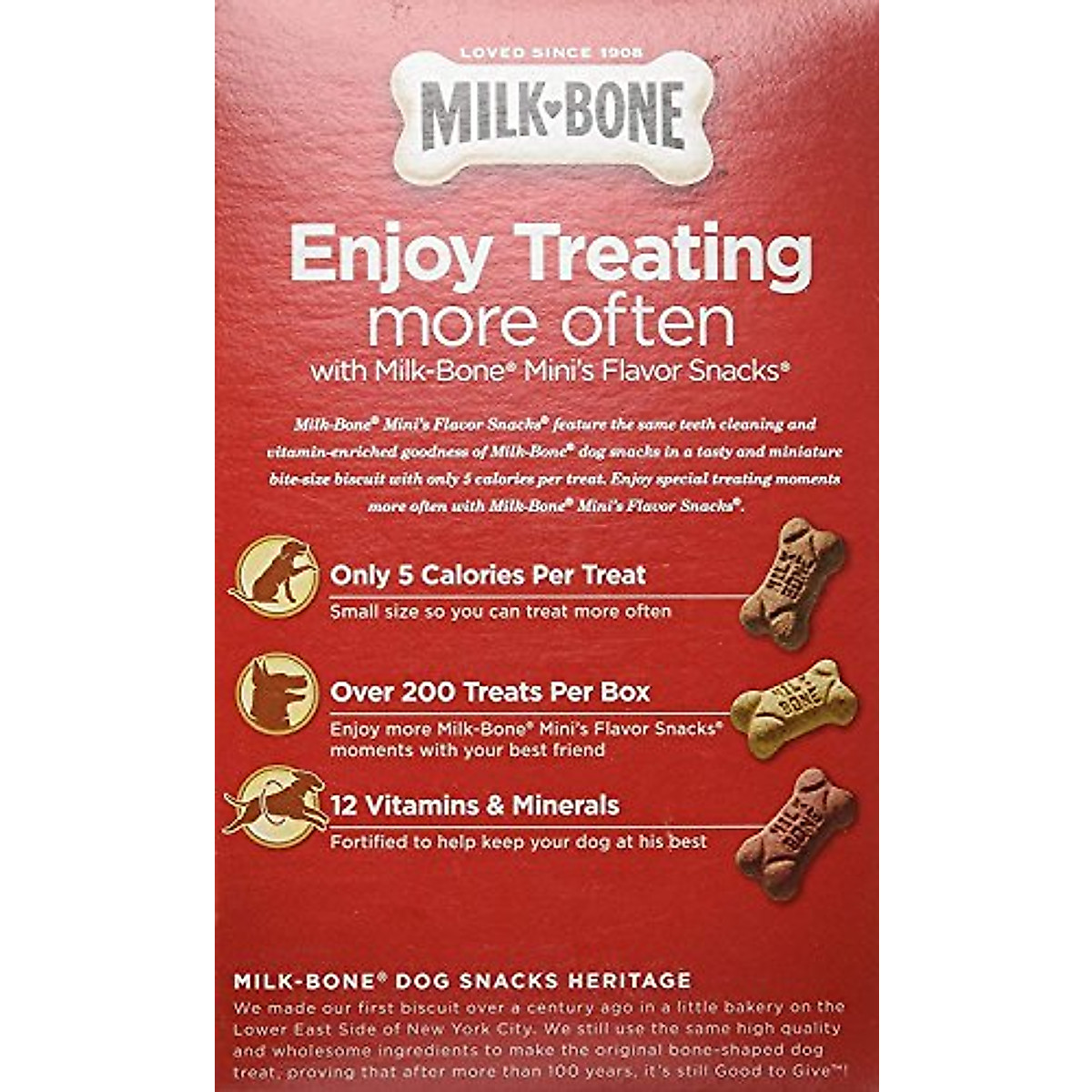 Milk-Bone Mini's Flavor Snacks Dog Treats (Pack of 2)