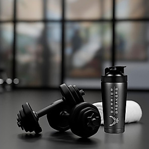 Military Gift Shop 24oz Insulated Air Force Shaker Bottle Engraved Logo–24oz Water Bottle–Cup for Protein Shakes Air Force Gifts | Disabled USMC Vet Owned SMALL Business