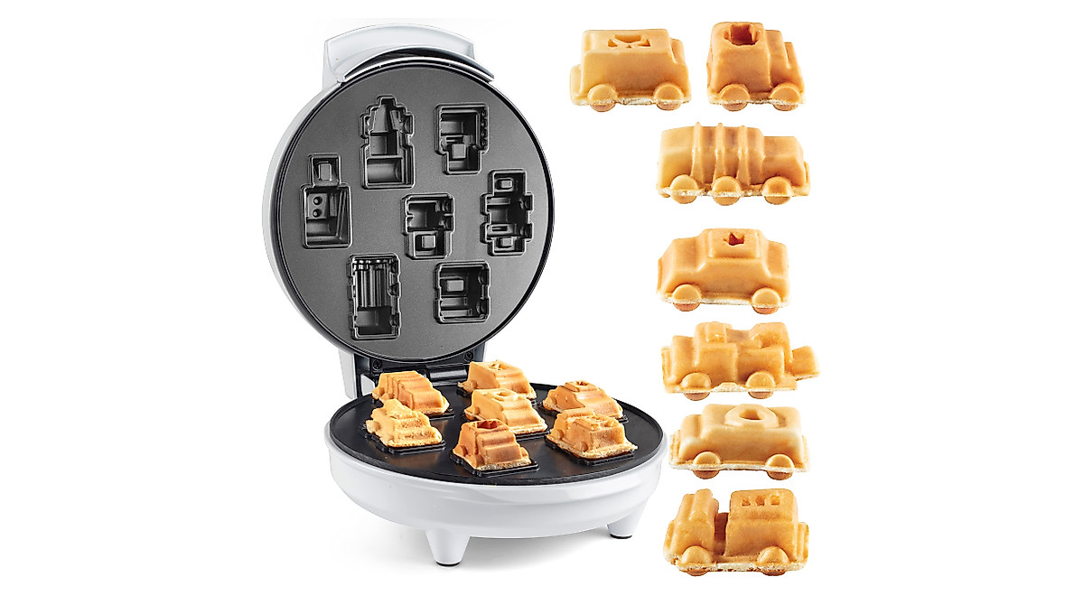 Cars & Trucks Waffle Maker - Fun Vehicle Pancakes for Kids