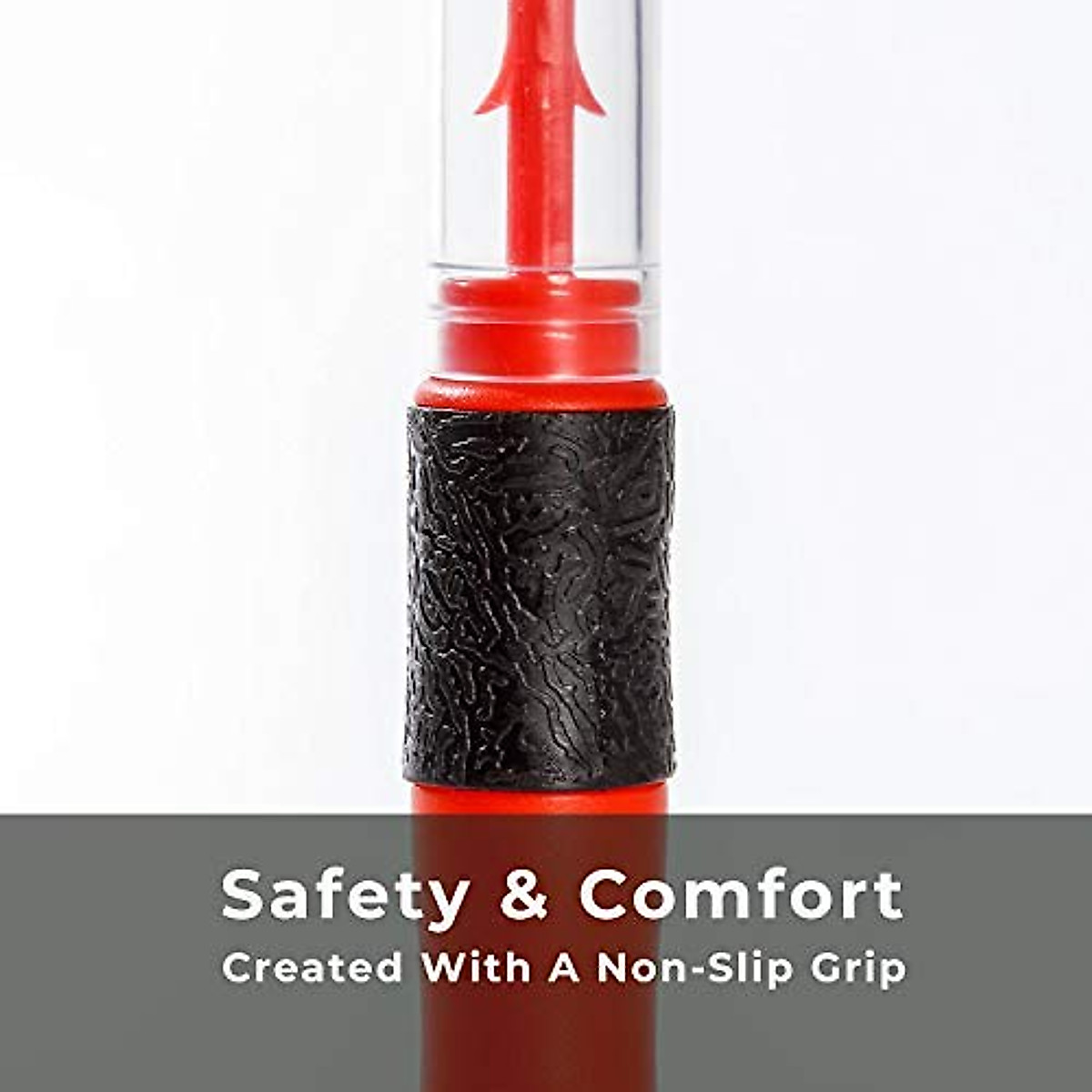 D Vein Lobster Deveiner - Simple to Use Lobster Cleaner Tool - Perfect for Divers and Lobster Lovers to Use with Lobster Crackers, Lobster Picks and Lobster Kits - Red