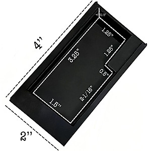 Hide A Key Magnetic Key Holder Under Car - Hide A Key for Your Car So You Never Lock Out - Plastic Magnet Key Hider to Store a Spare Key for Your Home, Storage, Office, or Vehicle - 3 pack - by RamPro