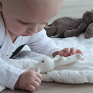 Tikiri Havah The Bunny Teether (White)