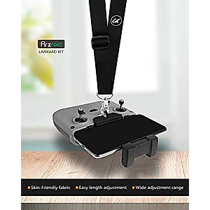 Arzroic Skin-Friendly Lanyard Neck Strap with Clip/Mount for DJI Mini 2/Mini 2 SE/Air 2S/Mavic 3/FPV/Mavic Air 2 Accessories DJI RC-N1 Remote Controller Strap Lanyard