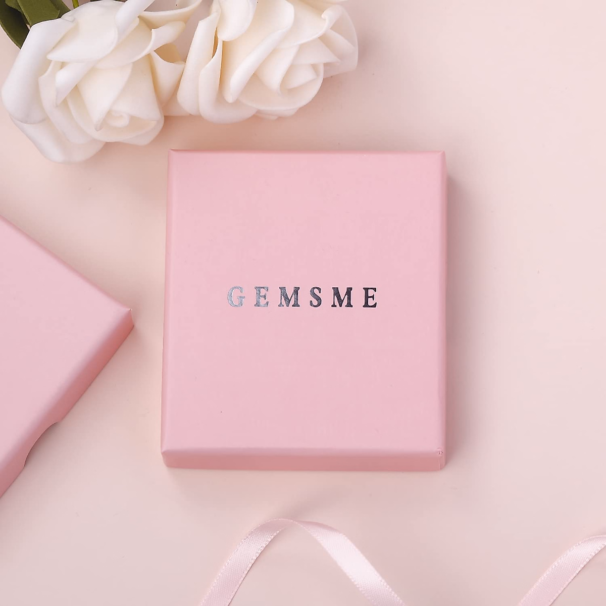 Gemsme 18K White Gold Plated 3.0mm Cubic Zirconia Classic Tennis Bracelet 7.0 Inch