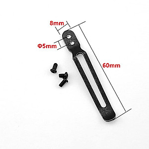 Echeson Knife DIY Parts Knife Clip Stainless Steel Back Clip Pocket Clip