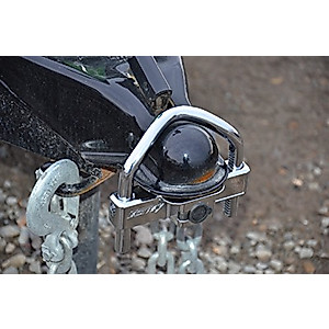 Fastway Fortress 86-00-5015 Maximum Security Universal Coupler Lock for 1 7/8 Inch, 2 Inch and 2 5/16 Inch Couplers