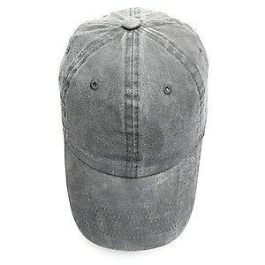 INOGIH Toddlers Baseball Hat Boys, Kids Distressed-Washed Baseball Cap Cotton Hats for 2-8 Years