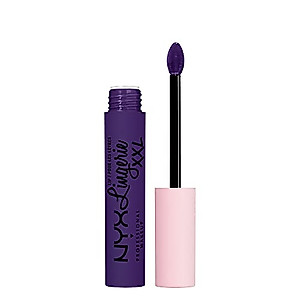 NYX PROFESSIONAL MAKEUP Lip Lingerie XXL Matte Liquid Lipstick - Lace Me Up (Purple)