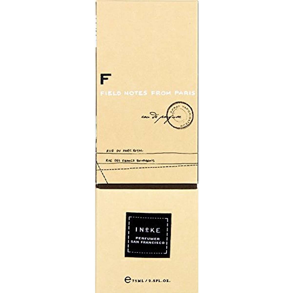 Ineke Field Notes from Paris 75ml / 2.5 oz eau de parfum/perfume