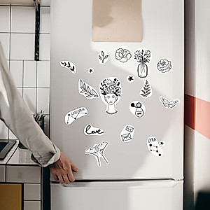 LetSketch Portable Pocket Printer, Thermal Label Maker, Sticker Printer Bluetooth Receipt Printer Compatible with Android & iOS 300dpi for Journal Book/Note/Label/Photo(7 Rolls Thermal Paper, Pink)