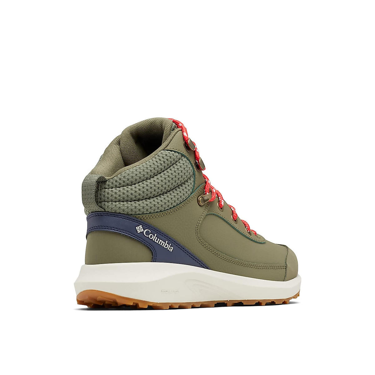 Columbia Women's Trailstorm Peak Mid Hiking Shoe, Stone Green/Nocturnal, 9