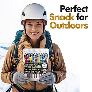 10 Piece Game Jerky Sticks Alligator-elk-buffalo-kangaroo-ostrich-pheasant-venison-wild Boar Variety Pack