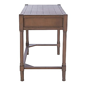 Safavieh Home Collection Filbert Brown 2-Drawer Writing Desk DSK5701C, 0
