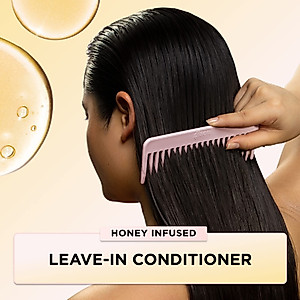 Gisou Honey Infused Leave-In Conditioner, a Lightweight Conditioning Hair Spray, Hair Moisturizer and Hair Detangler, Frizz Control, Softens and Protects Against UV Damage (5.1 fl oz)