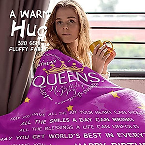 RFHBP May Birthday Gifts for Women Throw Blanket - Perfect for Mother's Day, Valentine's Day, and Birthdays - 50x60 Inches