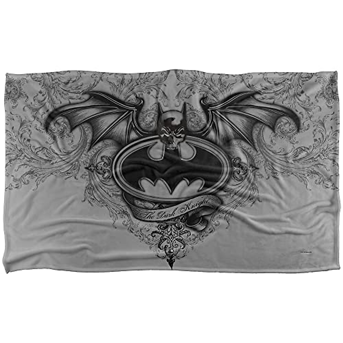 Batman Winged Logo Silky Touch Super Soft Throw Blanket 36" x 58",Winged Logo