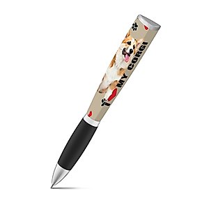 ANINKABOVE I Love My Dog Ballpoint Pen (1 Pen, 3-Sided) Dog Birthday Cute Pens, Fun Pens Dog Lovers Gifts For Women & Dog Dad Cool Pens, Dog Mom Gifts - Cute School Supplies Dog Pens (Corgi Gift)