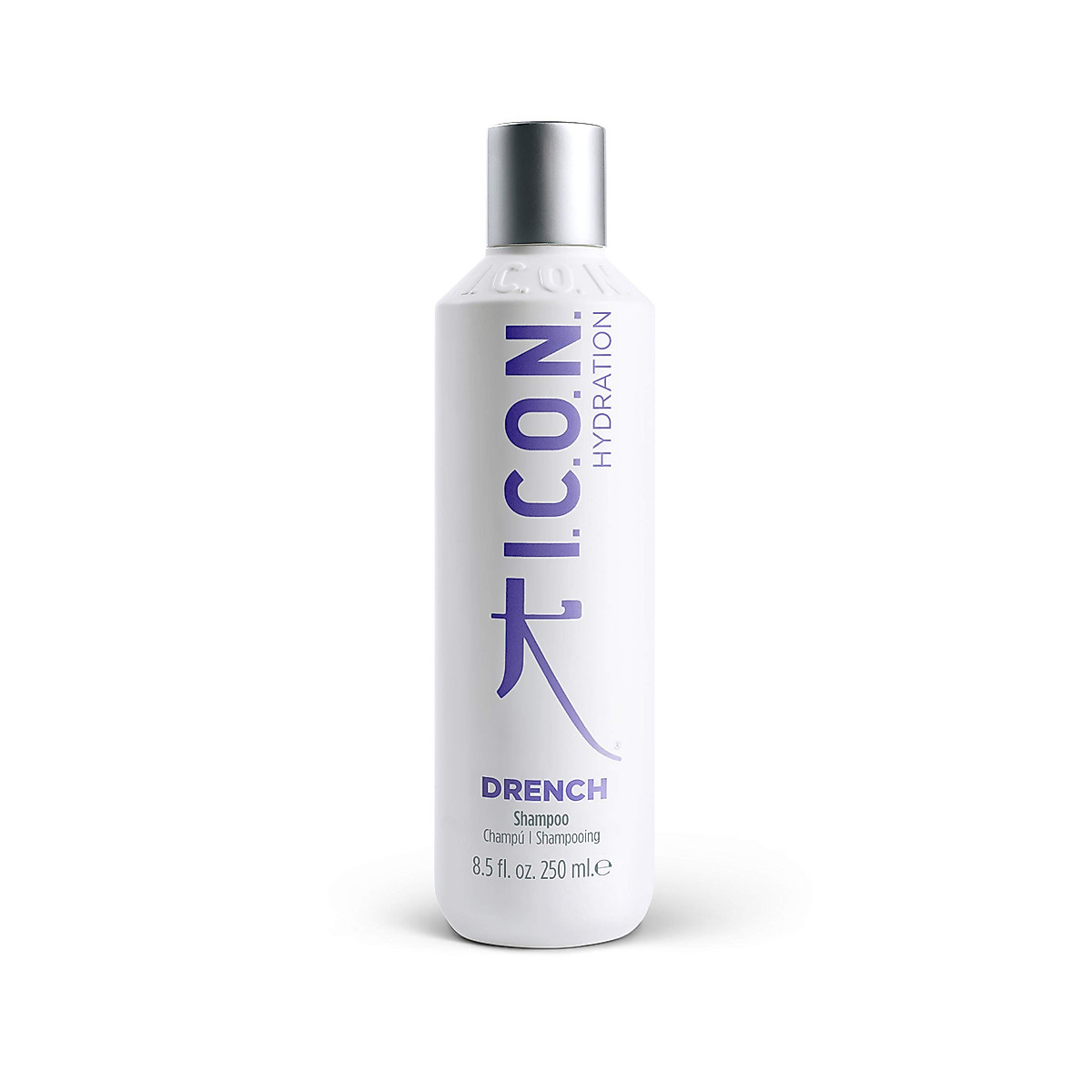 K I.C.O.N. Drench Highly Moisturizing Shampoo with Anti-Aging Ingredients that Protect and Nourish Hair, Shampoo for Dry Hair, 8.5 Ounces